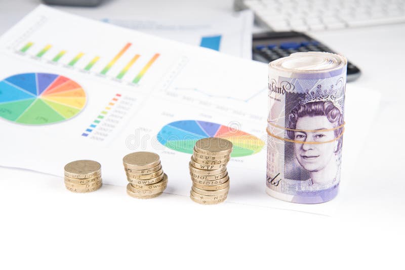 Money and chart editorial image. Image of britain, high - 43220210
