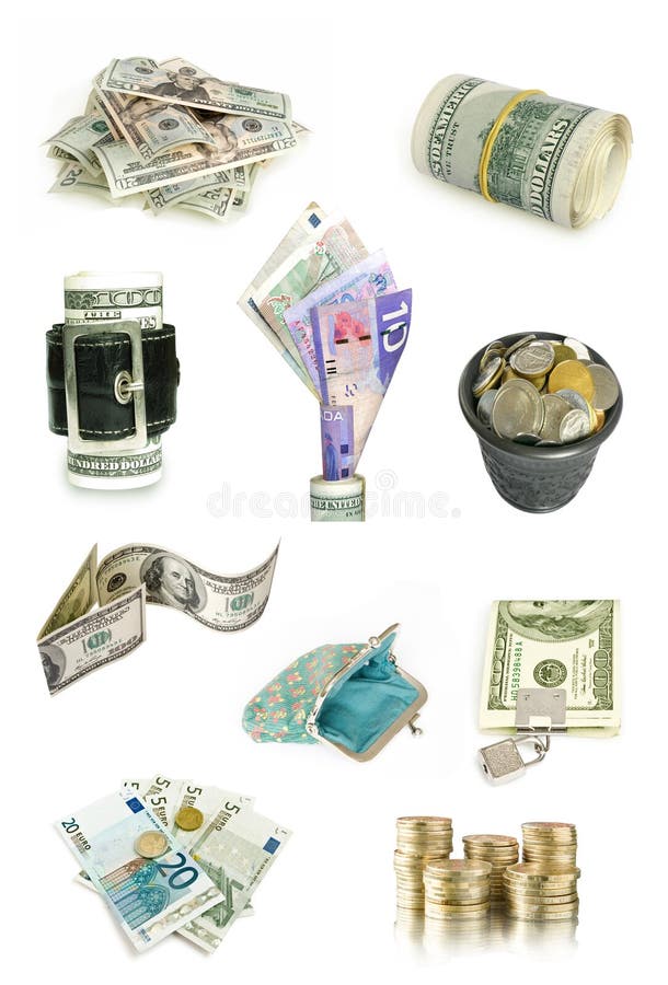 Money collection stock image. Image of buying, investment - 18267633