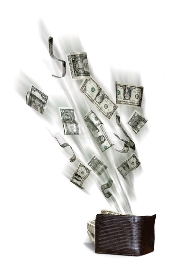 Money come in to my wallet stock image. Image of money - 46734113