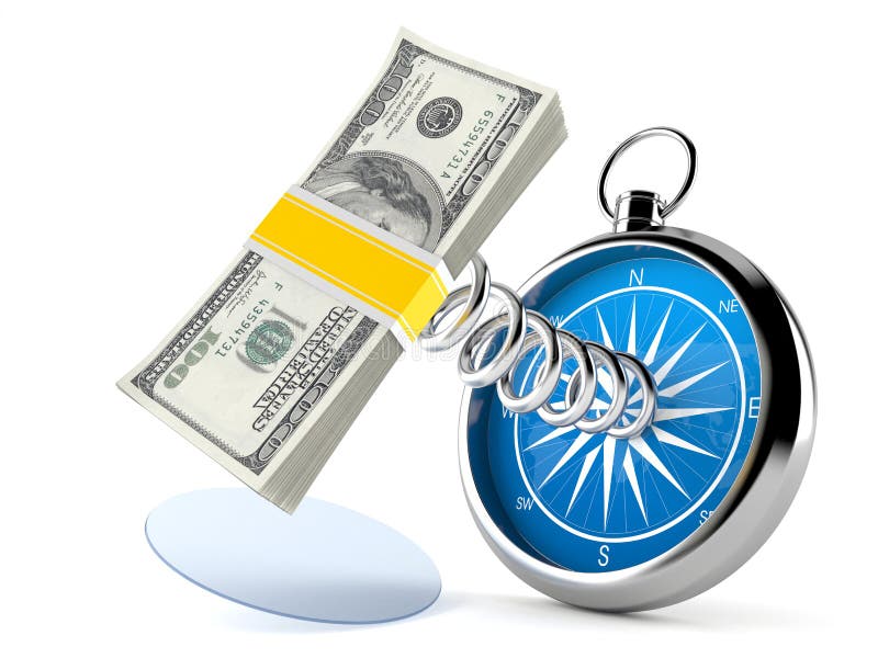 Compass Money Stock Illustrations – 4,390 Compass Money Stock ...