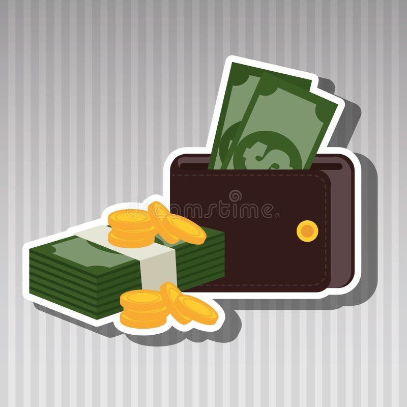 Money concept design stock illustration. Illustration of earnings ...