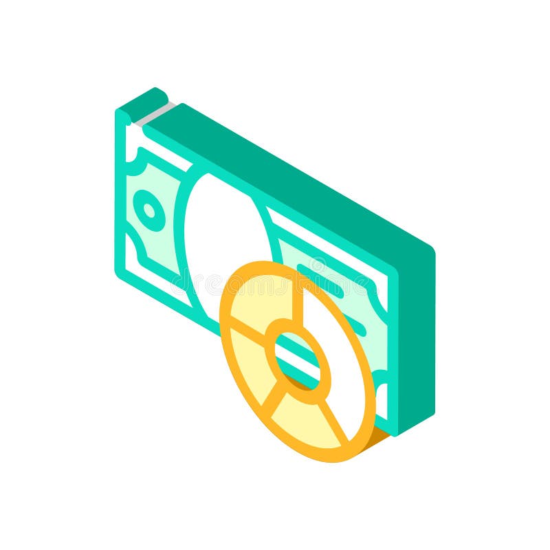 Money Control Isometric Icon Vector Illustration Stock Vector ...
