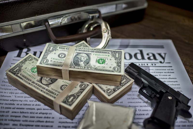 Money for corruption stock image. Image of currency - 122625575