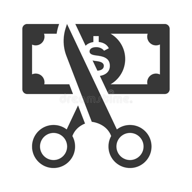 Money Bag. Cost Saving Flat Icon with Long Shadow. Money Saving Flat ...