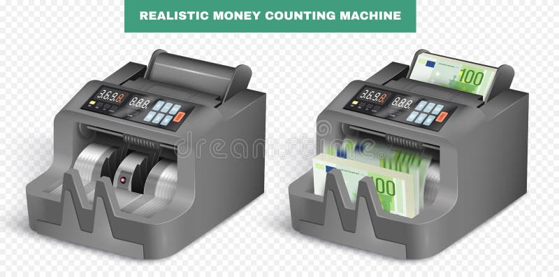 Counting Money Icon Set stock vector. Illustration of economy - 289139420