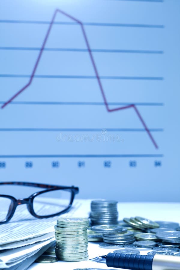 Money Decrease Increase Abstract Finance Background Stock Image - Image ...