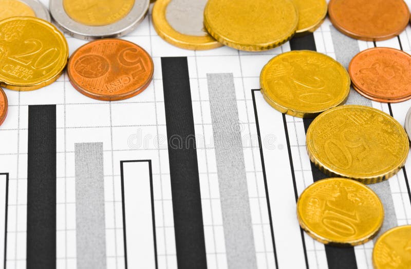Money and diagram stock image. Image of achievement, graph - 13177725