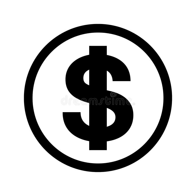 Money Dollar, Simple Vector Modern Icon Design Illustration Stock ...