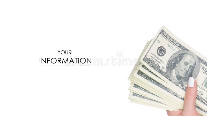 Money Dollars in Hands Pattern Stock Image - Image of closeup, bank ...