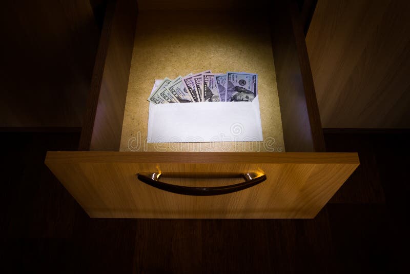 Drawer with money stock photo. Image of retail, shop - 27401654