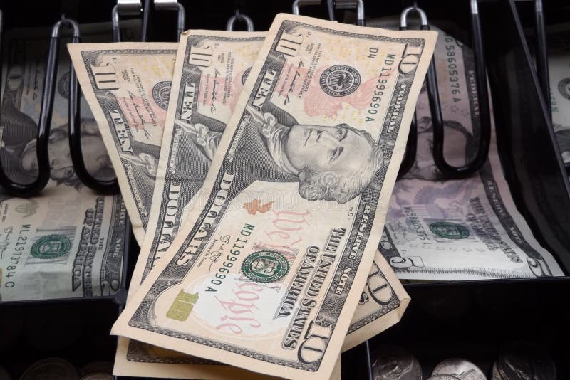 Money Drawer stock image. Image of money, drawer, register - 50628335