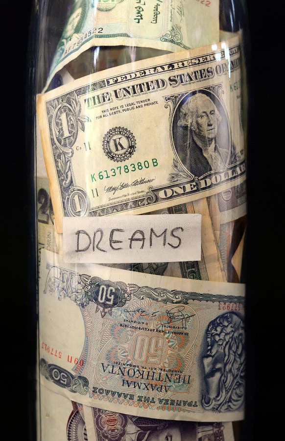 Money Dreams, Original Idea Stock Image - Image of future, banking ...