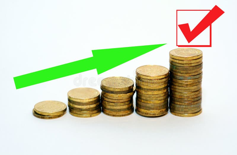 Money stock image. Image of architectural, columns, coin - 43781745