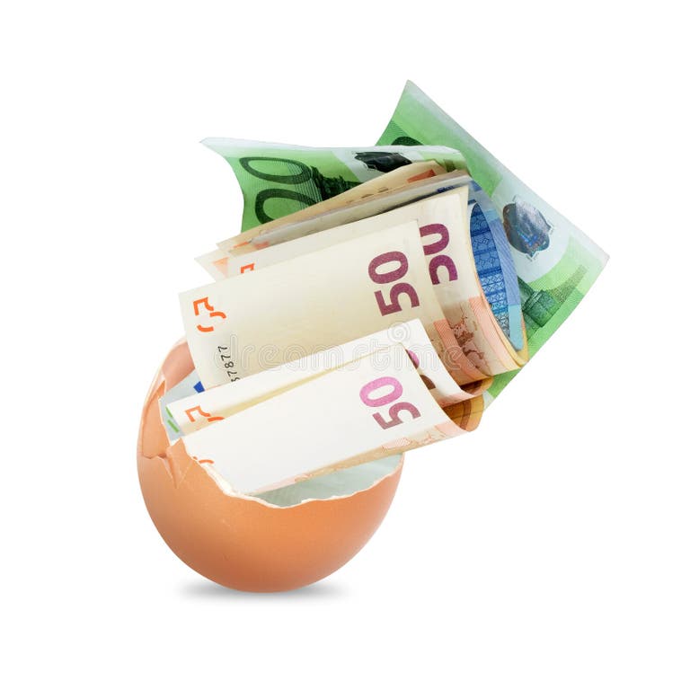 Money egg stock photo. Image of hatch, extra, credits - 22784838