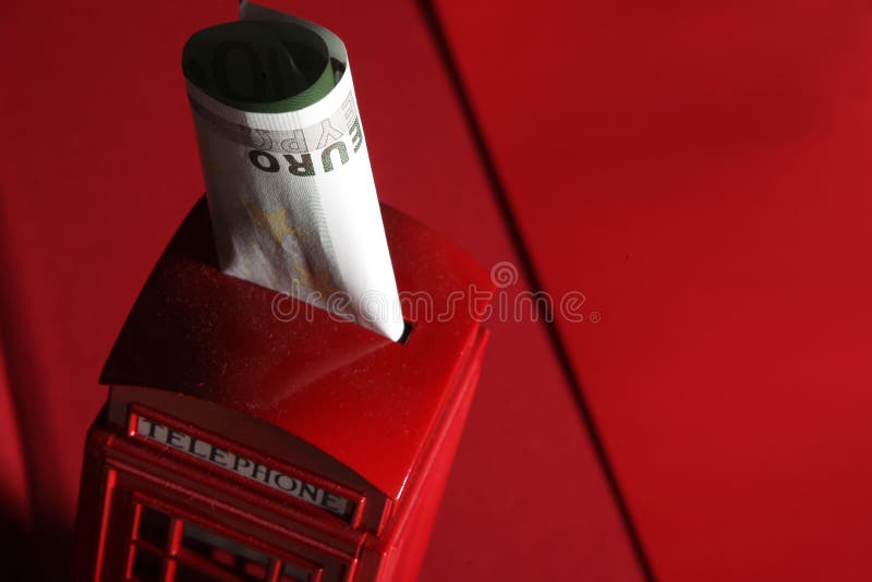 Money and an English Phone Booth Stock Image - Image of english ...