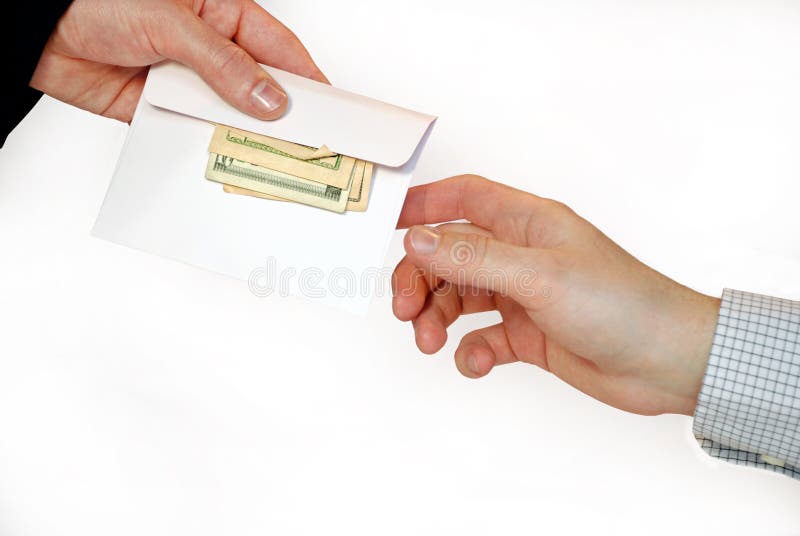 Money in envelope stock photo. Image of dollar, bailout - 9521646