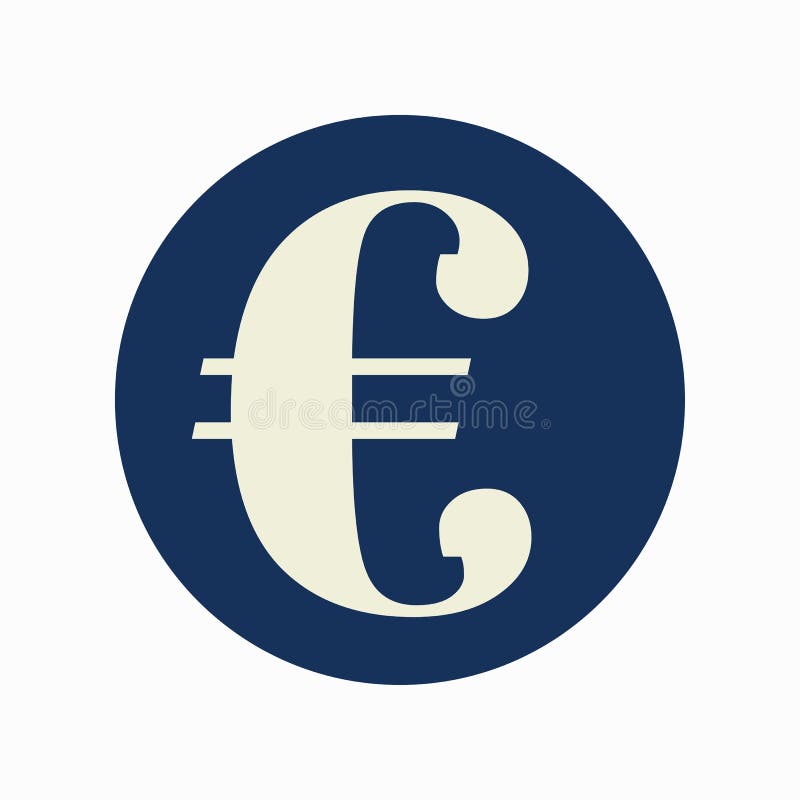 Money Euro icon stock illustration. Illustration of marketing - 249580135