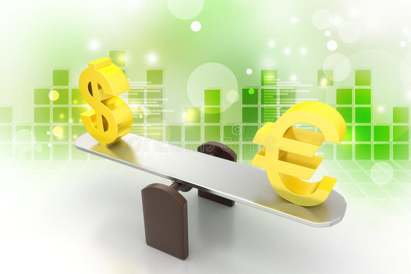 Money exchange rate stock illustration. Illustration of rate - 46857017