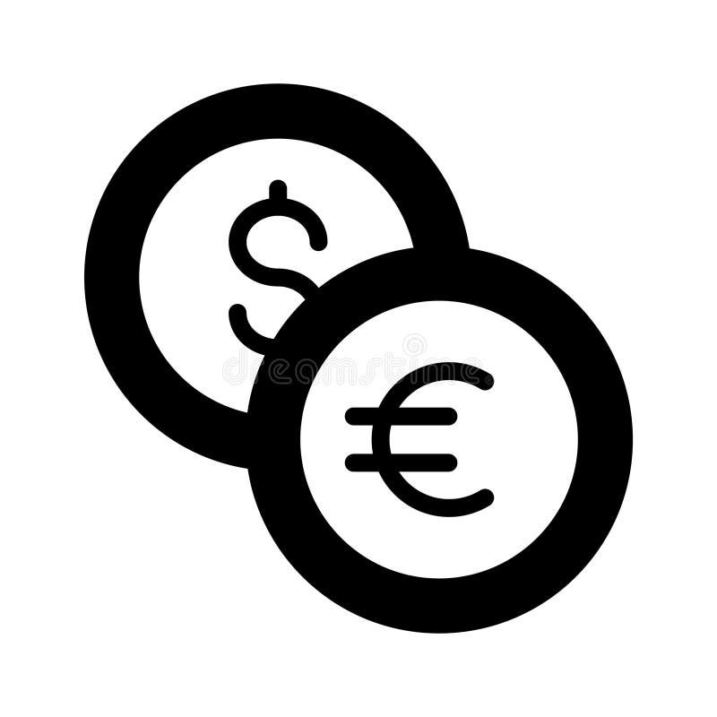 Money Exchange Vector, Currency Convertor Icon Stock Vector ...