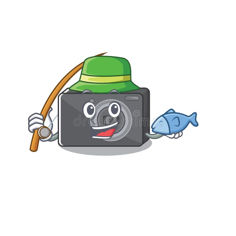 Money Eye Digital Camera on a Cartoon Table Stock Vector - Illustration ...