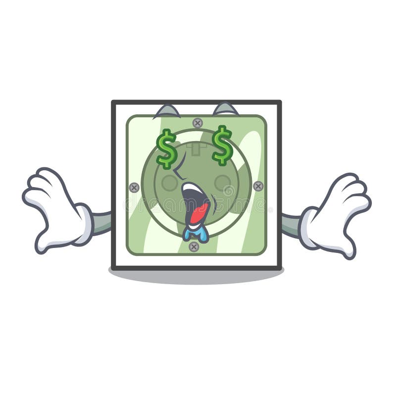 Eyeball Hanging Out Of Socket Cartoon