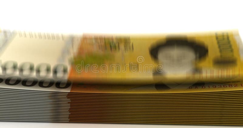 South Korean Won Symbol stock video. Video of coin, concept - 154304521