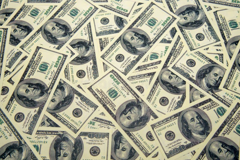 Money falling background stock photo. Image of investment - 168696568