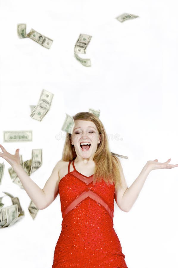 Money Falling Down stock image. Image of bill, fall, fashion - 2474829