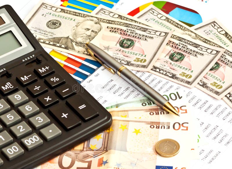 Money, financial graphs stock image. Image of diagram - 30391809