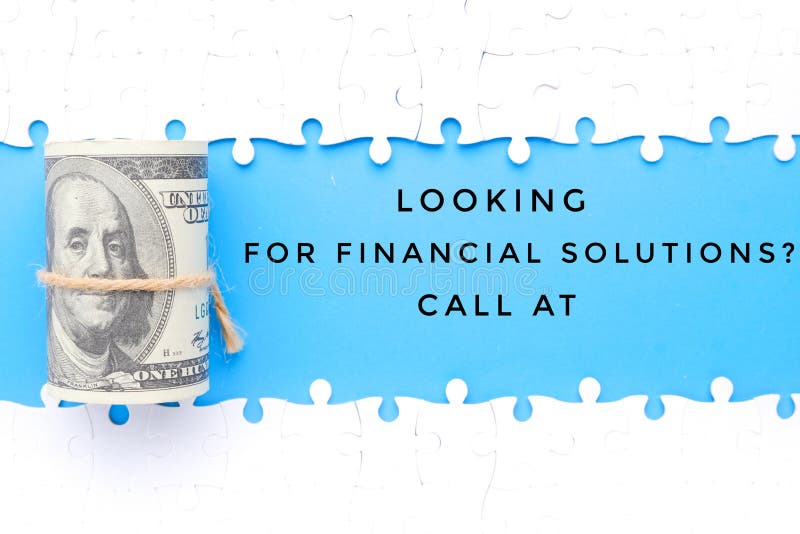 Looking for Financial Solution Stock Photo - Image of jigsaw ...