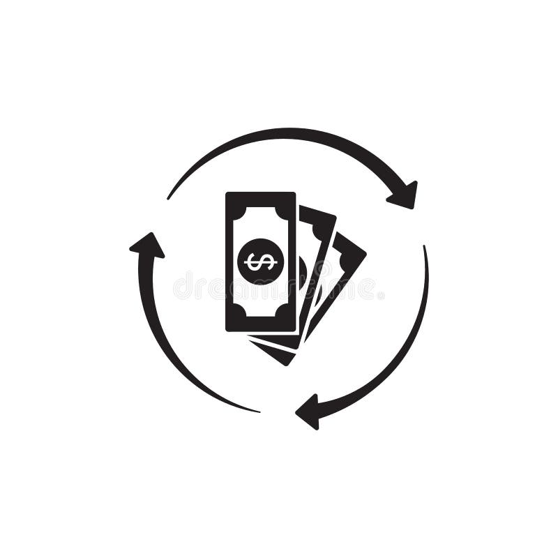 Money Flow Icon. Simple Element Illustration Stock Vector ...