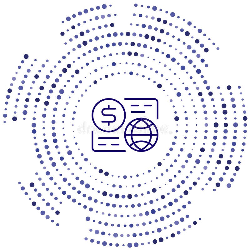 Money Flow Vector Icon. Money Flow Editable Stroke. Money Flow Linear ...