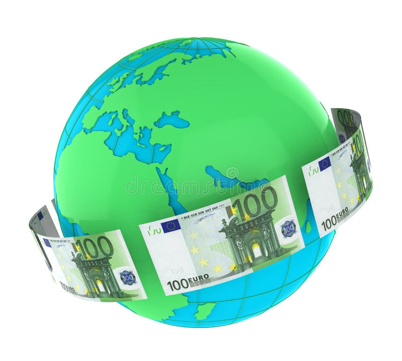 Flying Money Around World Stock Illustrations – 130 Flying Money Around ...