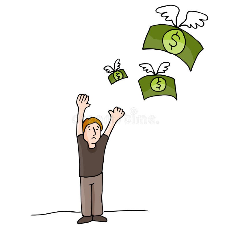 Money Wings Flying Clip Art Stock Illustrations – 23 Money Wings Flying ...