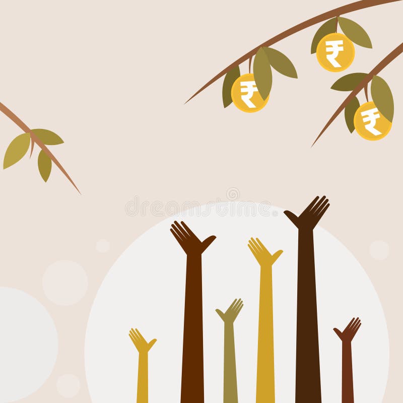 Indian Money Tree Stock Illustrations – 144 Indian Money Tree Stock ...