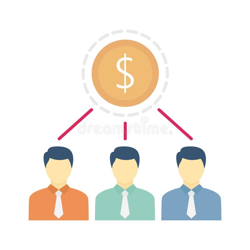 Money Fund Flat Vector Icon Which Can Easily Modify or Edit Stock ...