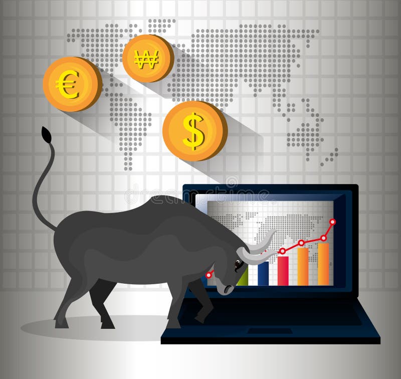 Money and global economy stock vector. Illustration of abundance - 64937375