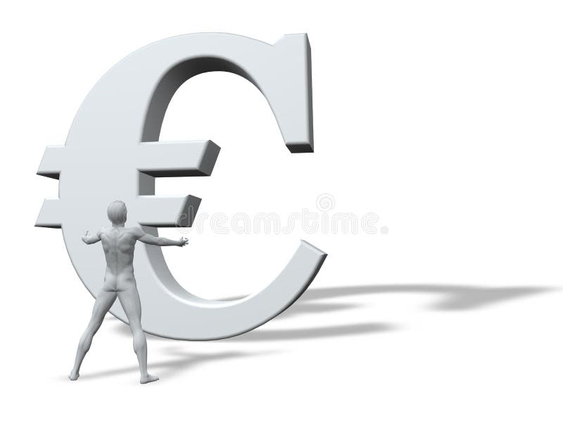 Money is the god stock illustration. Illustration of bank - 10937644