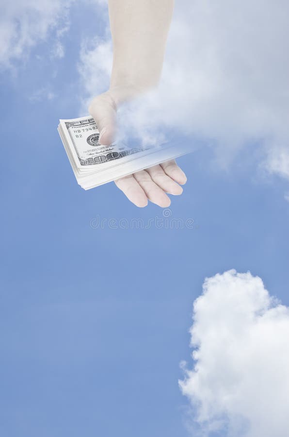 Money is god stock image. Image of gift, cash, loan, financial - 16335703