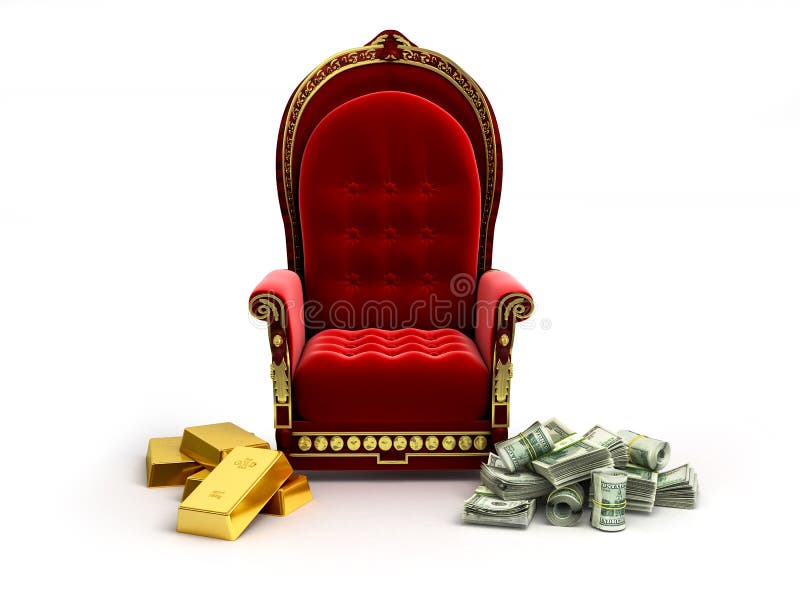 Money Gold Lie Next To Empty Throne Stock Photos - Free & Royalty-Free ...