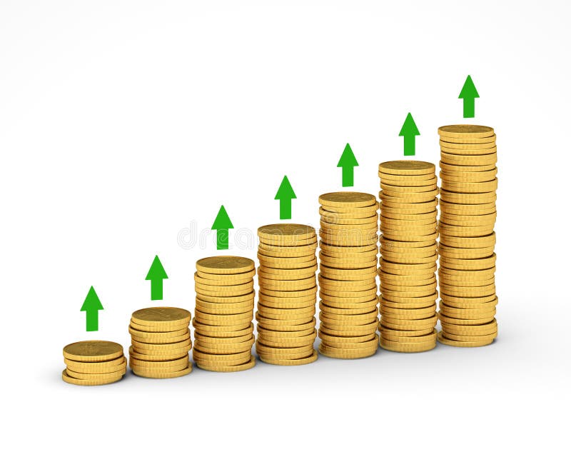 Money Graph stock illustration. Illustration of chart - 17472337