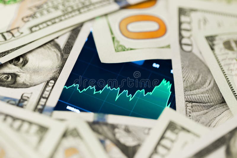 Money and graph - Image stock image. Image of analytics - 137717347