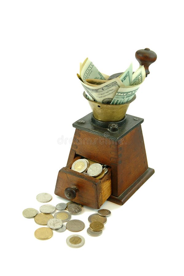 Balance board with money stock image. Image of rock, bank - 38443937