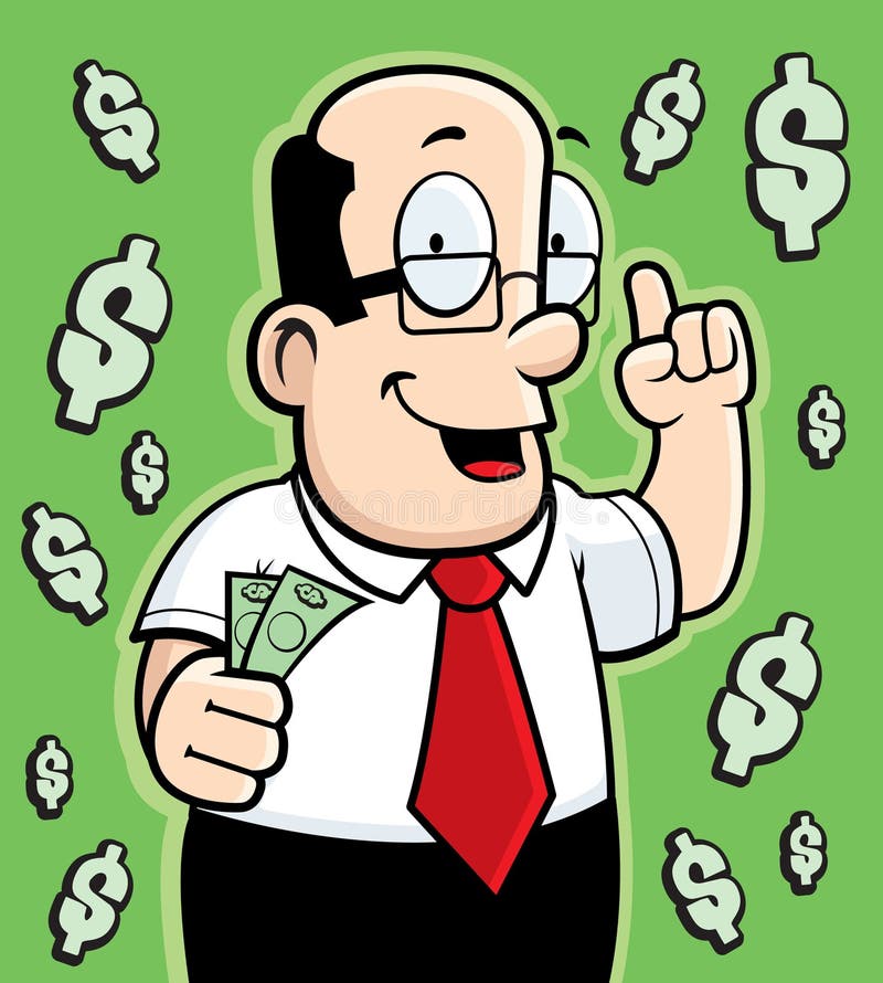 Cartoon Man Giving Money Stock Illustrations – 1,636 Cartoon Man Giving ...