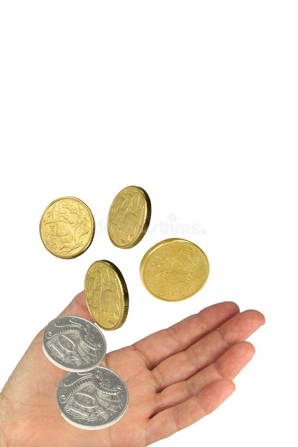 Tossing a Coin stock photo. Image of gamble, decide, gambled - 9371520