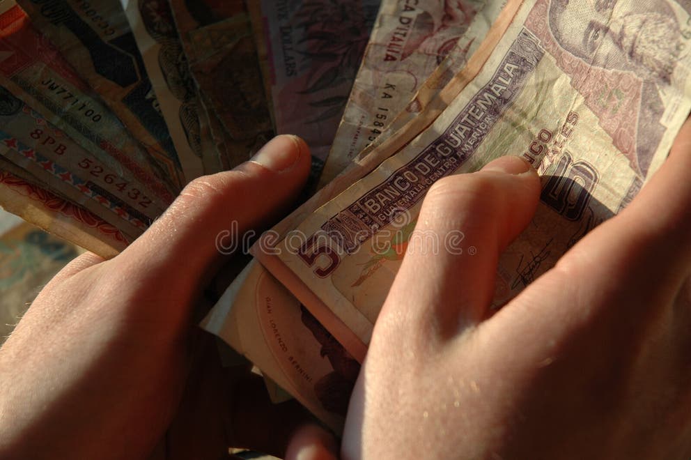 Money in hand stock image. Image of bank, cent, kroner - 549037