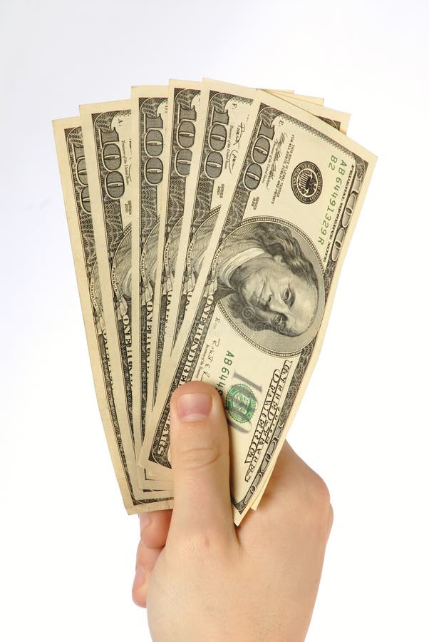 Hand holding money stock photo. Image of hold, details - 4413182