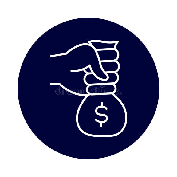 Money, Hand, Hand Over, Money Hand Over Icon Stock Vector ...
