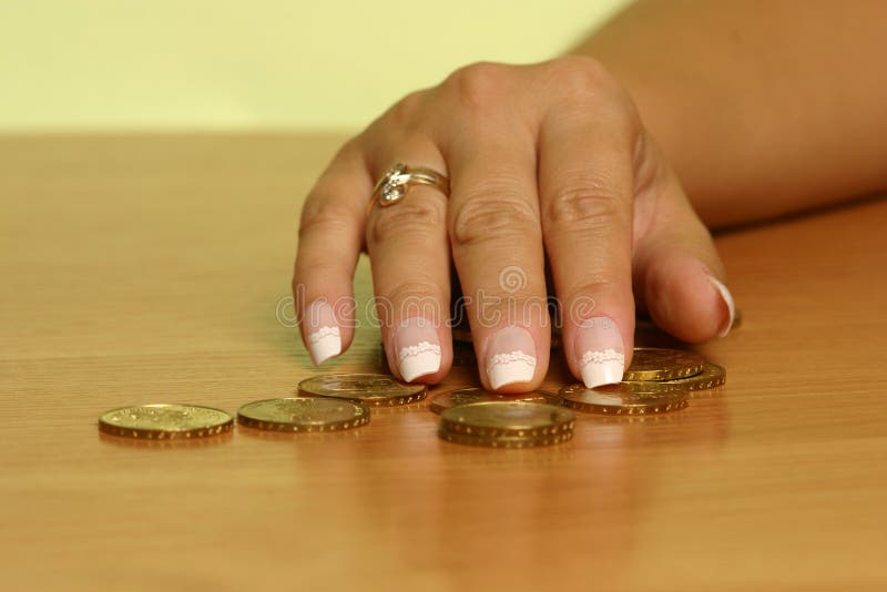 Money and hand stock photo. Image of currency, coin, business - 30681470