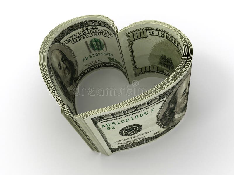 Money Heart Clipart Images